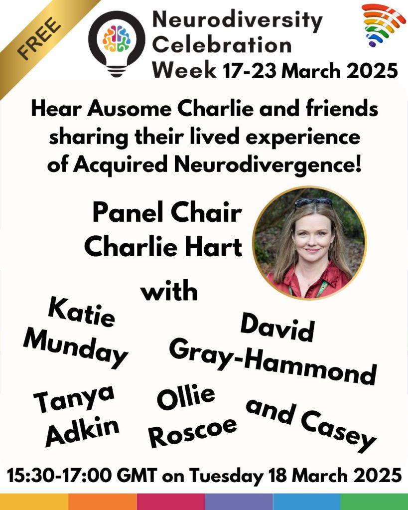 Neurodiversity Celebration Week 2025: Acquired Neurodivergence ...